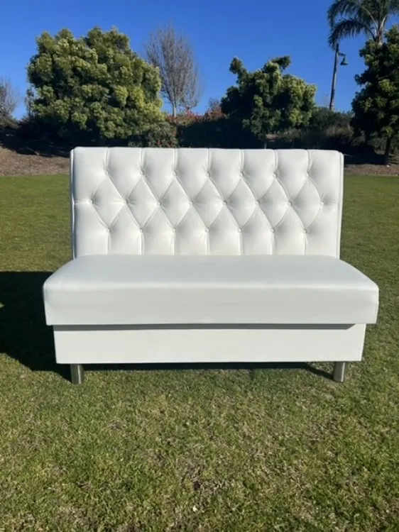 White Sofa - StillWater Event & Party Rentals encinitas CA